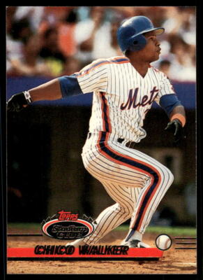 1993 Stadium Club #114 Chico Walker | eBay