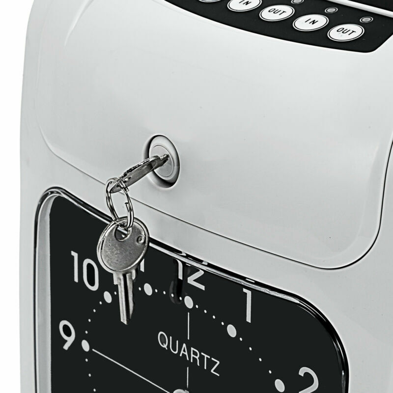 Employee Time Attendance Time Clock Electronic Recorder Bundy Timecards ...