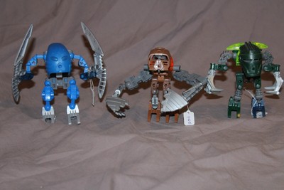 Lego Bionicle Matoran of Voya Nui 8721-8726 Complete | eBay