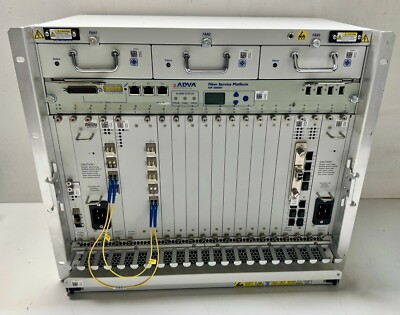 ADVA FSP 3000R7-9HU Chassis + 4 Module Fiber Service Plattform | eBay
