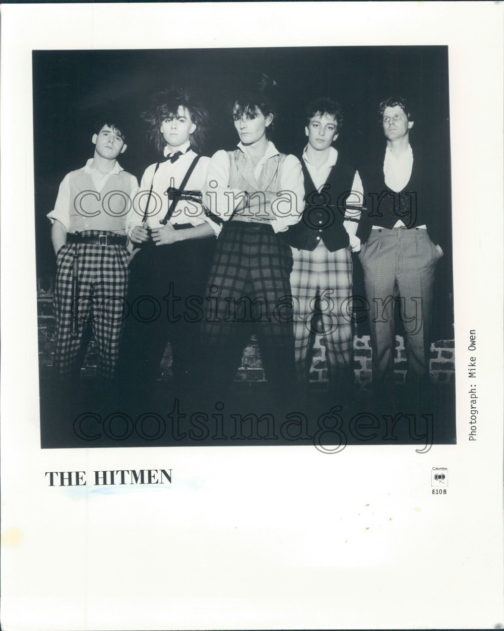 1982 Australian Rock Band The Hitmen 1980s Press Photo | eBay