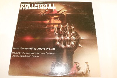 ROLLERBALL - Andre Previn Original Soundtrack LP Vinyl Record NM | eBay