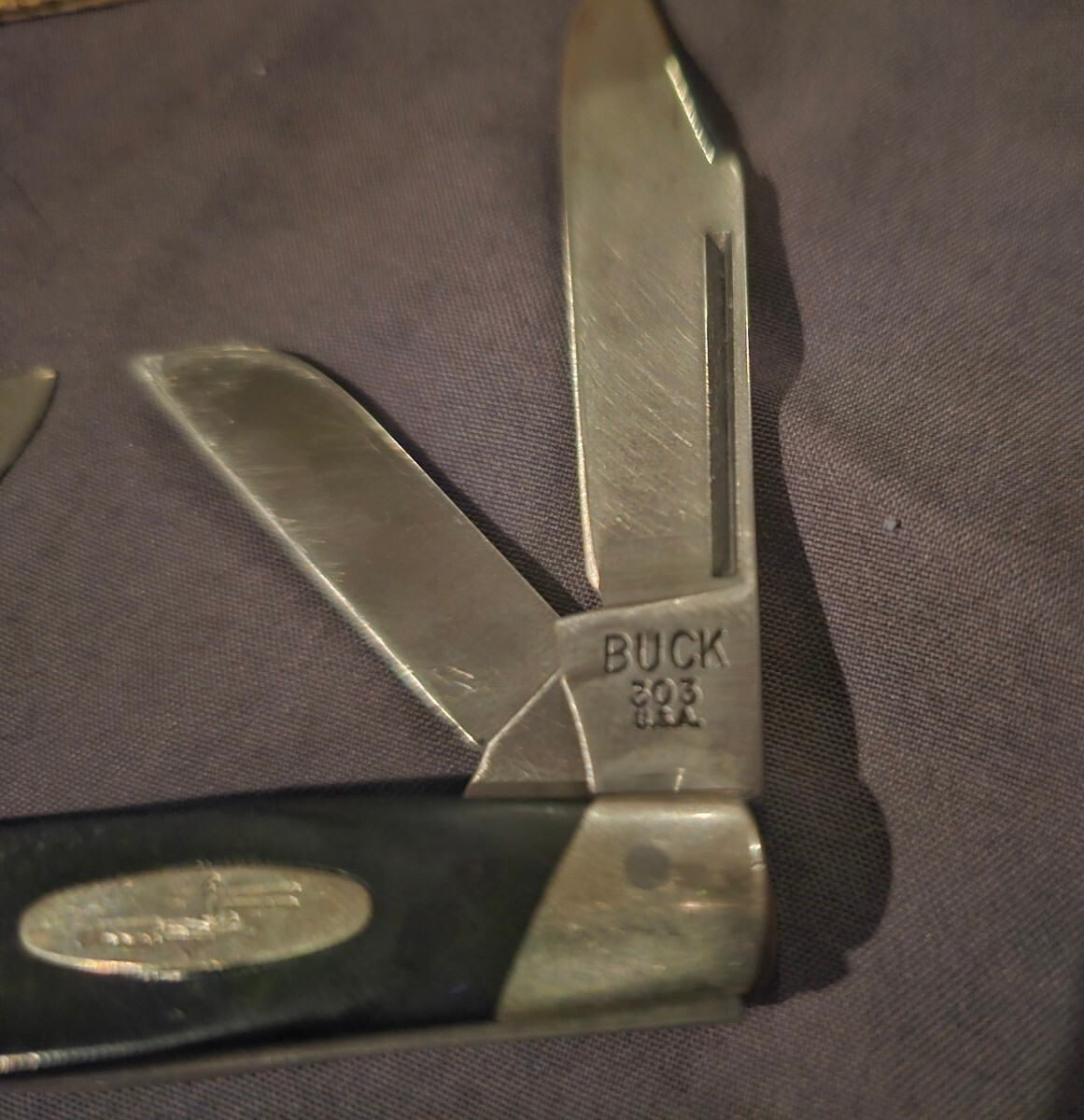 Buck USA 303 Cadet Pocket Knife 1972-86 Model | eBay