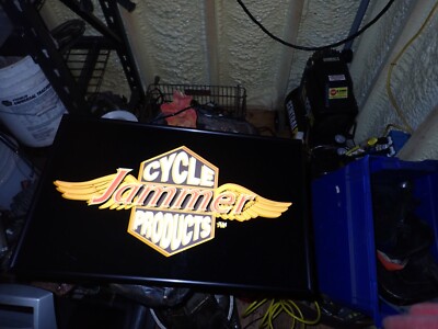 Jammer Cycle Products 22" x 14" "Jammer" Light Up Sign for Garage or ...