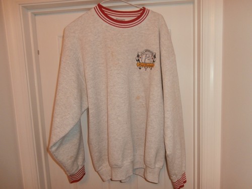 Vintage #12 Fred Rahmer 410 Sprint Car Mens Sweatshirt sz XXL Apple ...