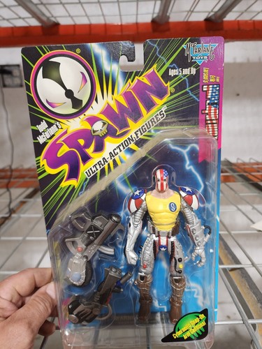 SPAWN Series 6 SuperPatriot Action Figure 1996 McFarlane Toys New ...
