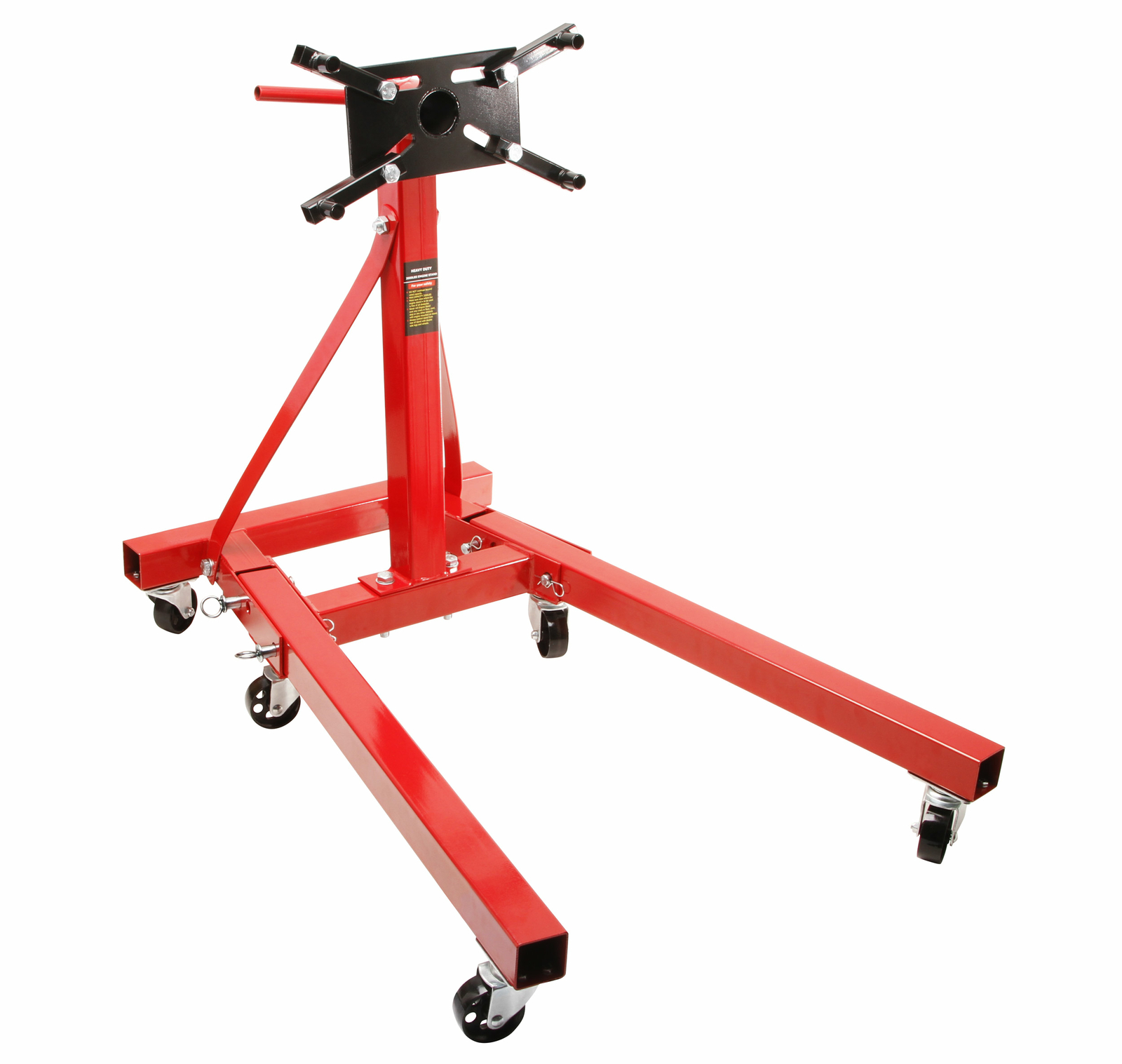 Motorständer Motorhalter 900 KG Motorheber Getriebeheber 6 Rollen Hebebühne