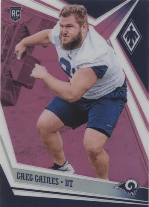 2019 Panini Phoenix - Rookies Greg Gaines #176 Pink /199 (RC) for sale ...