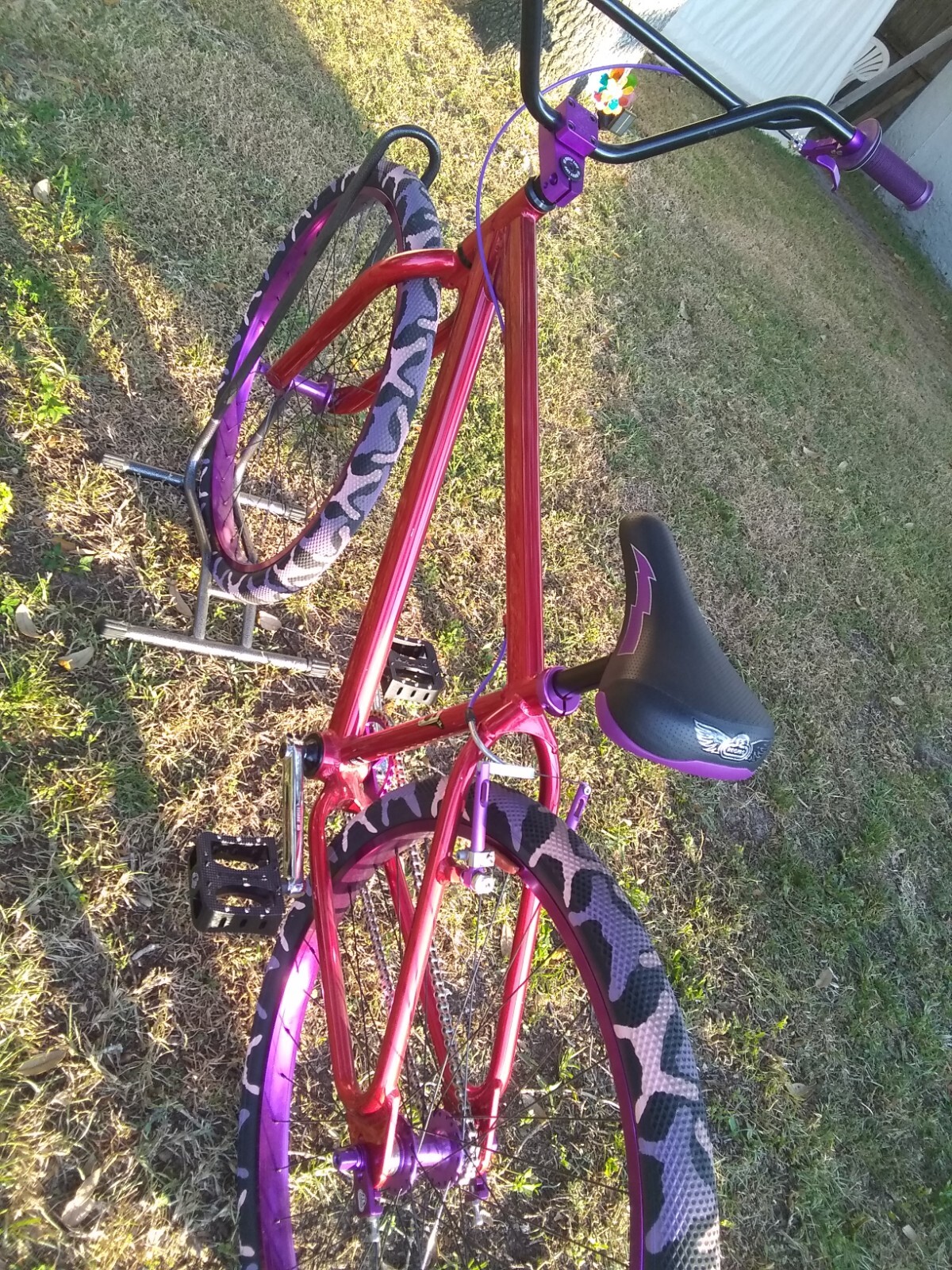 se bikes red Anno with purple pauls ruf neck redline primo shadow ...