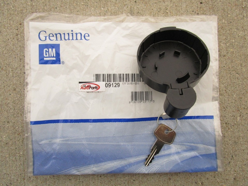 GMC CHEVY 84009129 ACDELCO GT374 FUEL GAS TANK FILLER LOCK KEY CAP ...
