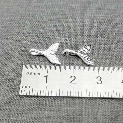 10pcs of 925 Sterling Silver Mermaid Tail Charms Fairy Tale for ...