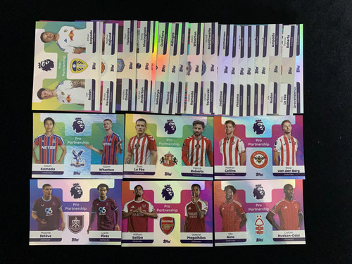 2025-26 Topps Premier League Pro Partnership Enzo Le Fee Patrick Lot*27 ...