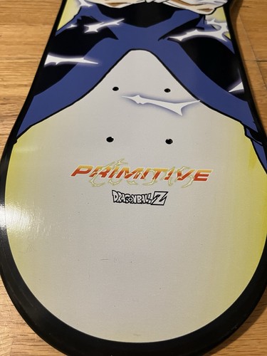 Primitive X Dragon ball Z Skateboard Deck Majin Vegeta Saiyan | eBay