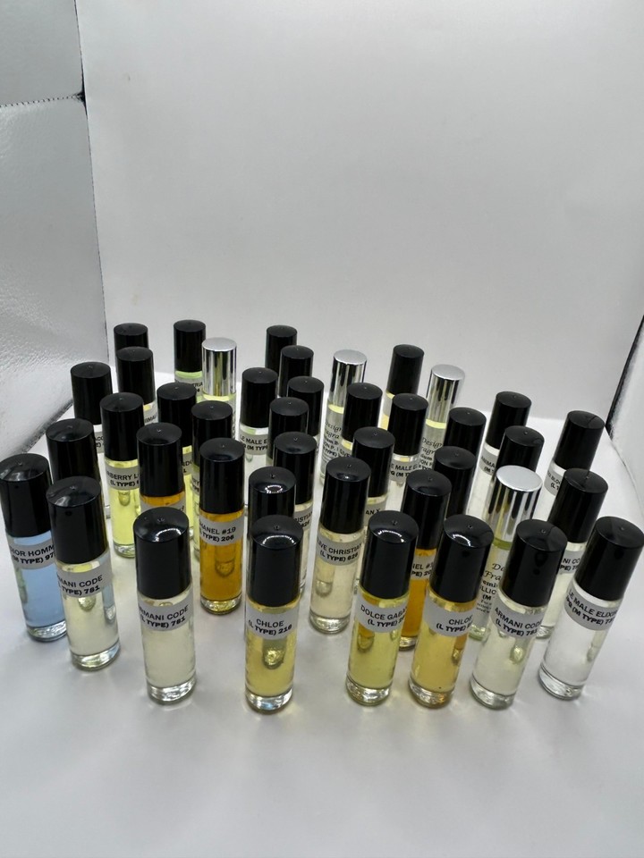 Wholesale Large Lot of 40 Designer Type Perfume Oils - 10ml Roll-On ...