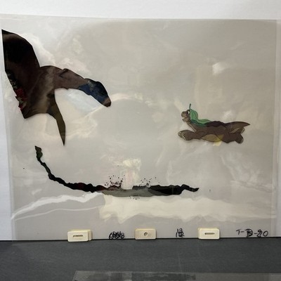 The Land Before Time 1988 Movie Art Animation Production Cel Littlefoot ...