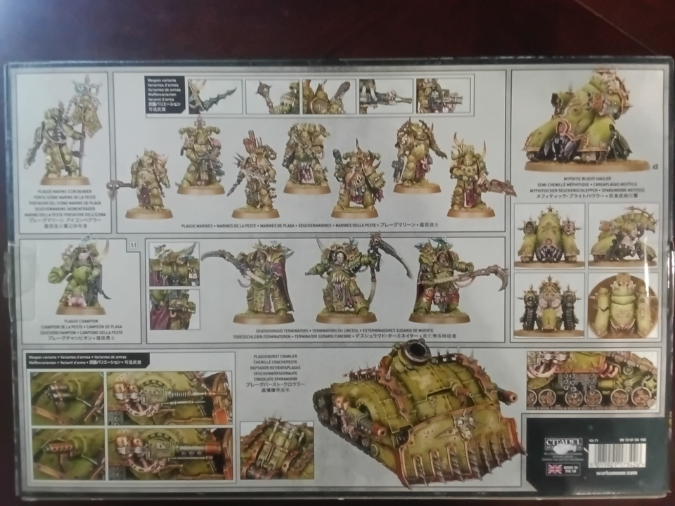 Warhammer 40k Death Gaurd Plaguefester Warband | eBay