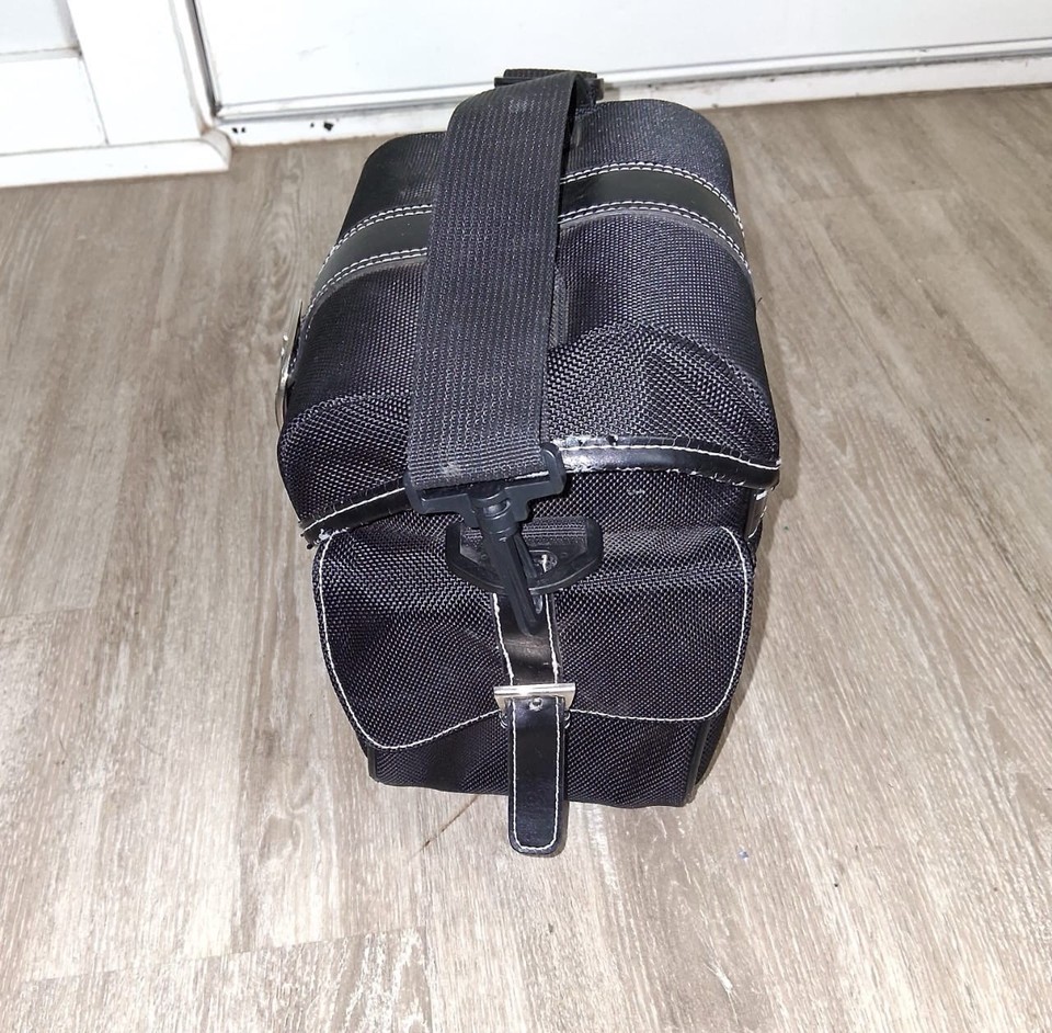 Vituri Black Camera Bag Padded Shoulder Strap DSLR Travel Case Insert ...