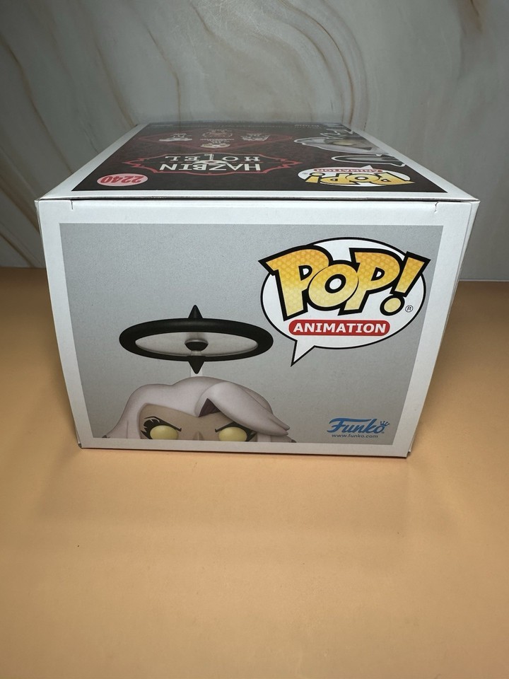 Funko Pop! Hazbin Hotel Vaggie Angel Form 2240 Chase In Hand | eBay