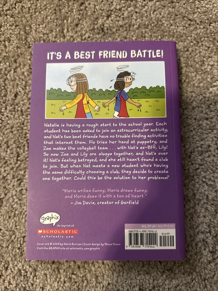 Nat for Nothing: a Graphic Novel (Nat Enough #4) (2023, Hardcover) | eBay