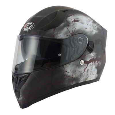 VCAN V128 Rage Motorcycle Motorbike Full Face Crash Helmet | eBay UK