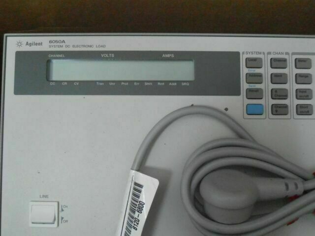 Agilent 6050A 1800W DC Electronic Load Mainframe for sale online | eBay