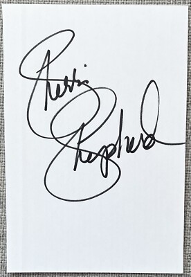 Sherri Shepherd Signed In Person 4x6 Index Card In Top Loader ...