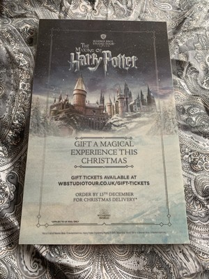 The Making Of Harry Potter Newspaper Advert Laminted Single Sided | eBay UK