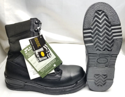 US Military Rocky Hot Weather Navy Safety Boots Vibram Sole MANY SIZES ...