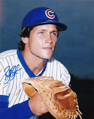 BUTCH BENTON CHICAGO CUBS ACTION SIGNED 8x10 | eBay