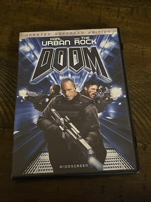 Doom DVD Movie Unrated Extended Edition 2005 The Rock Duane Johnson | eBay