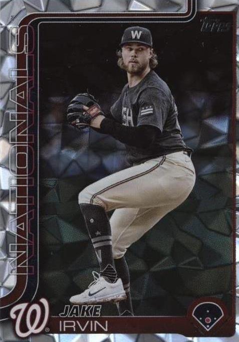 2025 Topps Series 1 - Jake Irvin #197 Diamante Foil for sale online | eBay