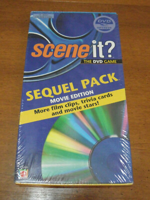 Scene It The DVD Game Sequel Pack Movie Edition Brand New Sealed | eBay