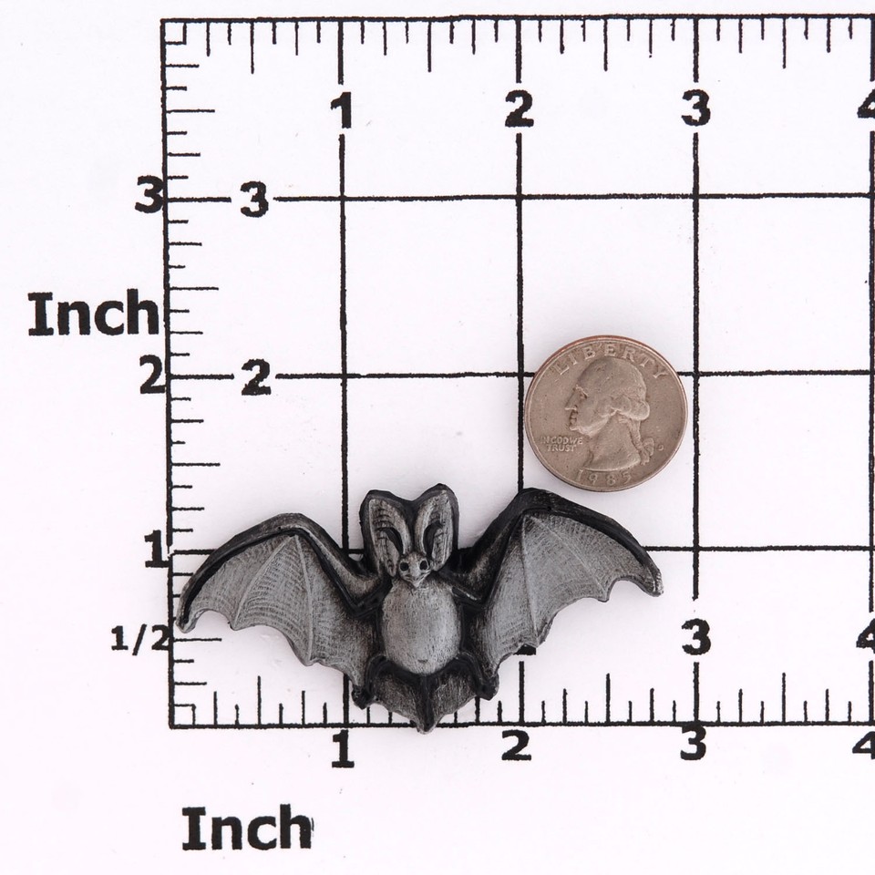 Bat Silicone Mold Food Safe Fondant Candy Craft Resin Polymer Clay Mold ...