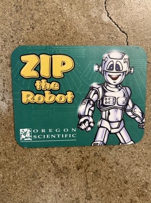 Zip The Robot Mousepad Only Vintage Learning PC Kids Educational Toy ...