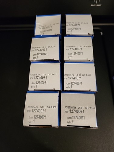 Set Of 8 GM 12740071: Engine Valve Lifters Fits 12698946 12680871 4.8L ...