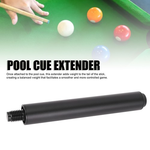 Billiard Pool Cue Extender 8 Inch Aluminum Pool Cue Extension Stick ...