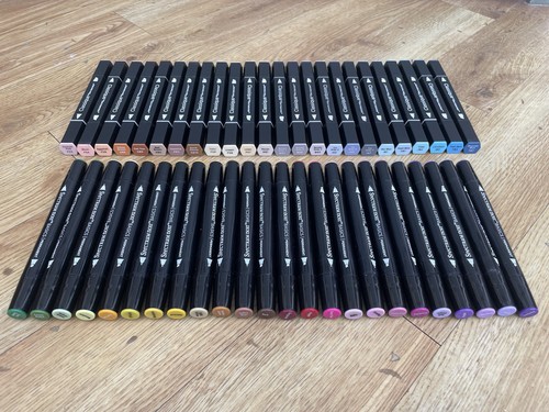 Spectrum Noir Basics & Classique Alcohol Blendable Markers Colour Pens ...