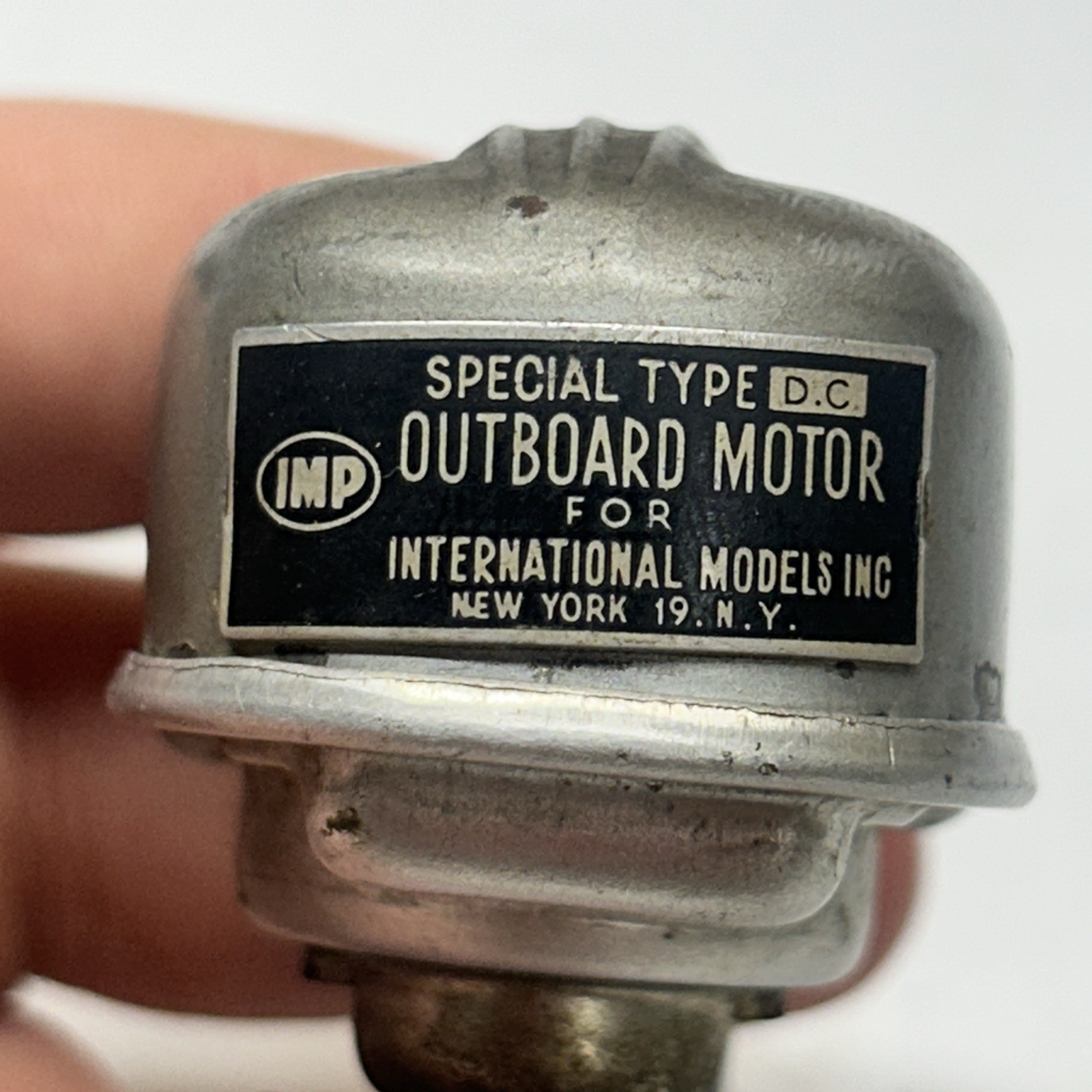Vintage IMP Electric Model Outboard Boat Motor SPECIAL TYPE DC | eBay