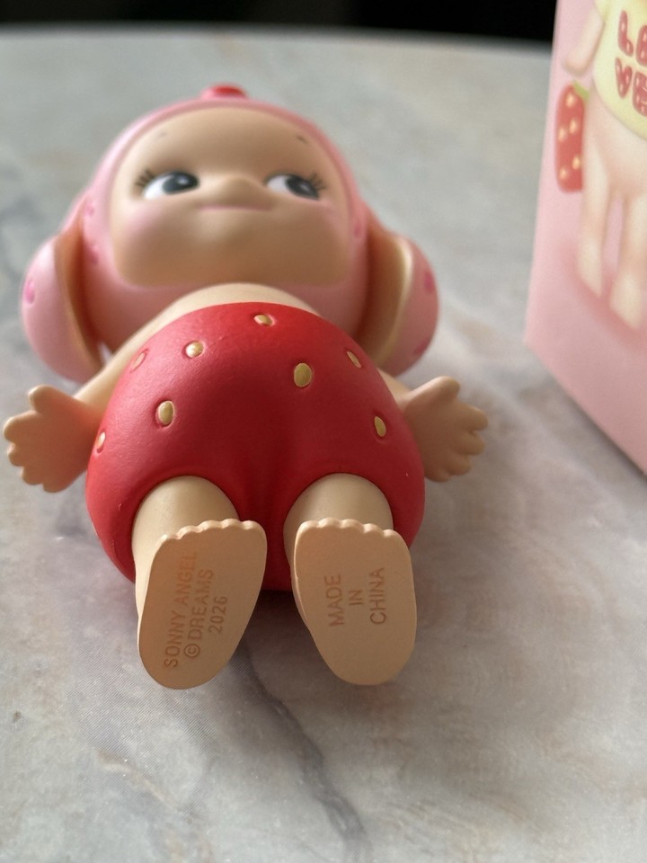 Sonny Angel Strawberry Love Series - Authentic - Lop Ear Rabbit | eBay