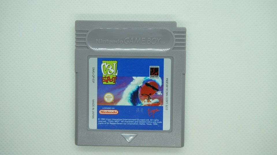 Cool Spot Nintendo Gameboy Virgin 1993 ESP Original Genuine Game Boy ...