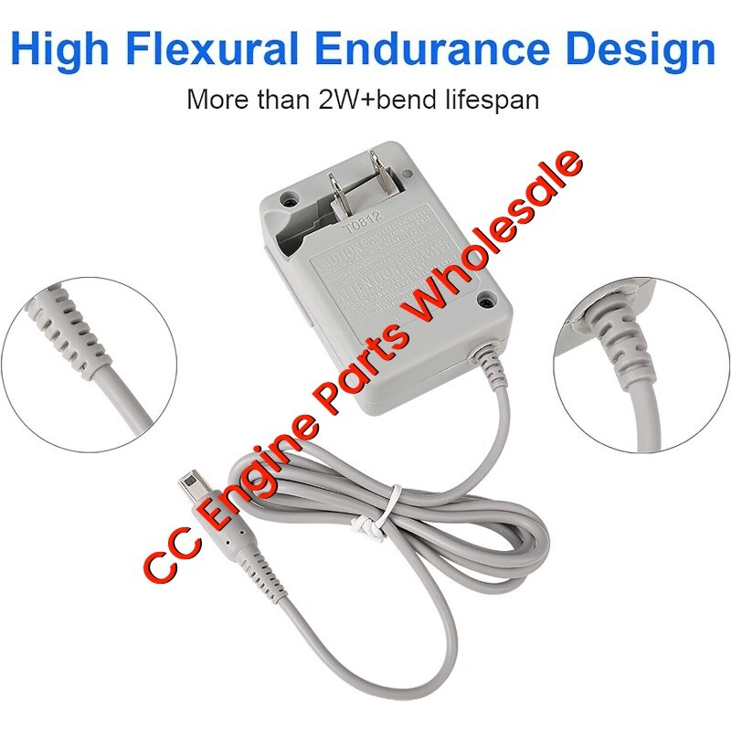 for Nintendo DSi/ 2DS/ 3DS/ DSi XL AC Adapter Home Wall Charger Cable ...