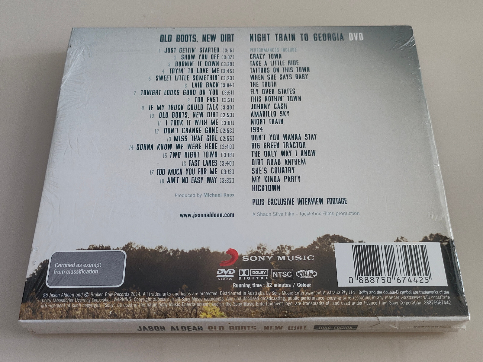 Old Boots New Dirt: Deluxe by Jason Aldean (CD+DVD, 2015) Limited ...