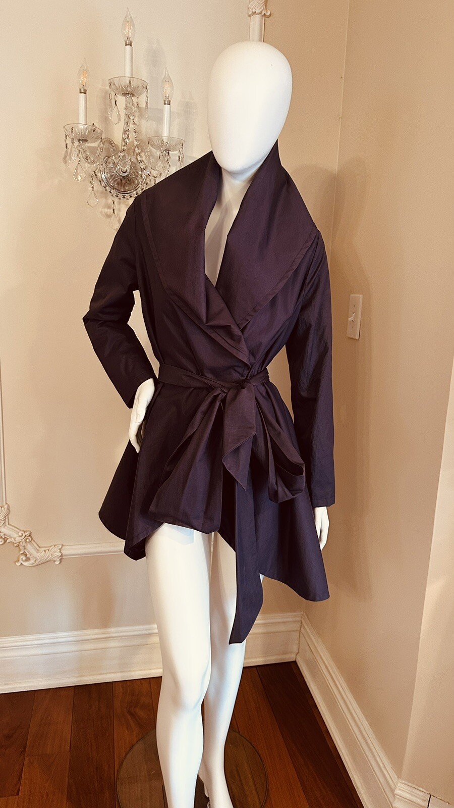 Hugging Kisses Jackets Coats Purple Swing Coat Huggin… - Gem