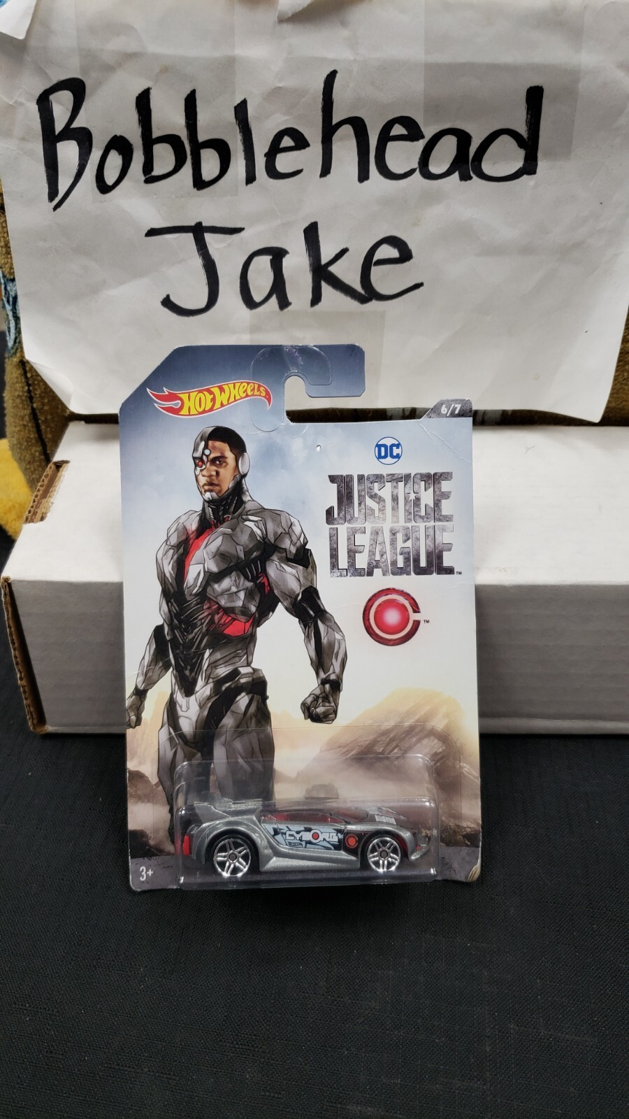 NIB 2017 QUICK N' SIK CYBORG DC HEROES JUSTICE LEAGUE HW HOT WHEELS 1/ ...