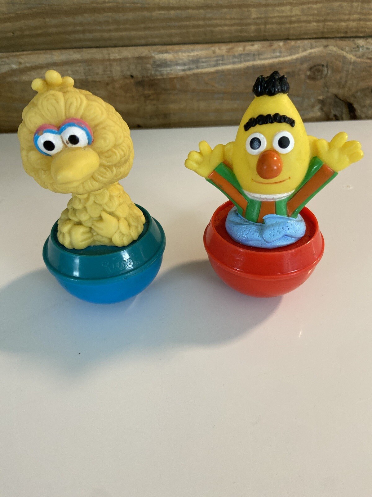 Bert And Big Bird Weebles Pre Owned | eBay