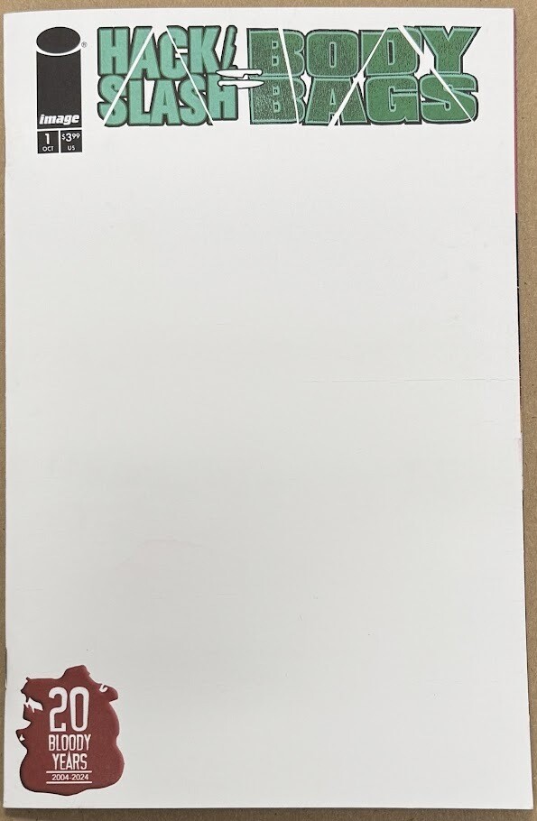HACK SLASH BODY BAGS #1 (OF 4) CVR D BLANK SKETCH CVR COMIC IMAGES | eBay
