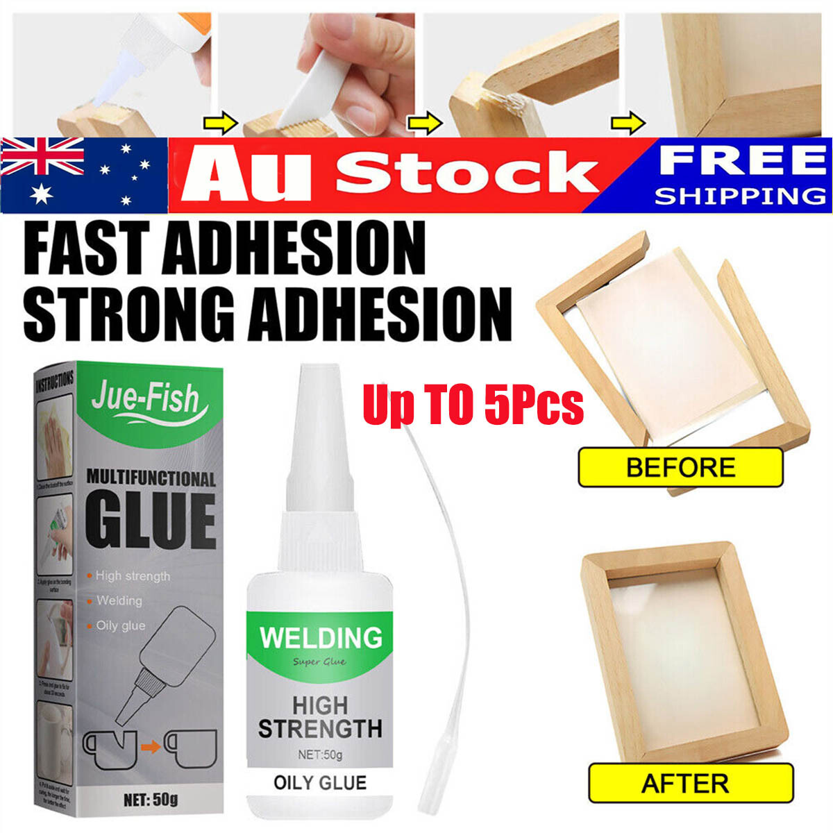 Jue Fish Multifunctional Glue, Jue-Fish Welding High-Strength Oily Glue ...