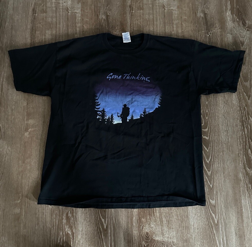 Vintage Gone Thinking Hunter Silhouette Portrait Size… - Gem