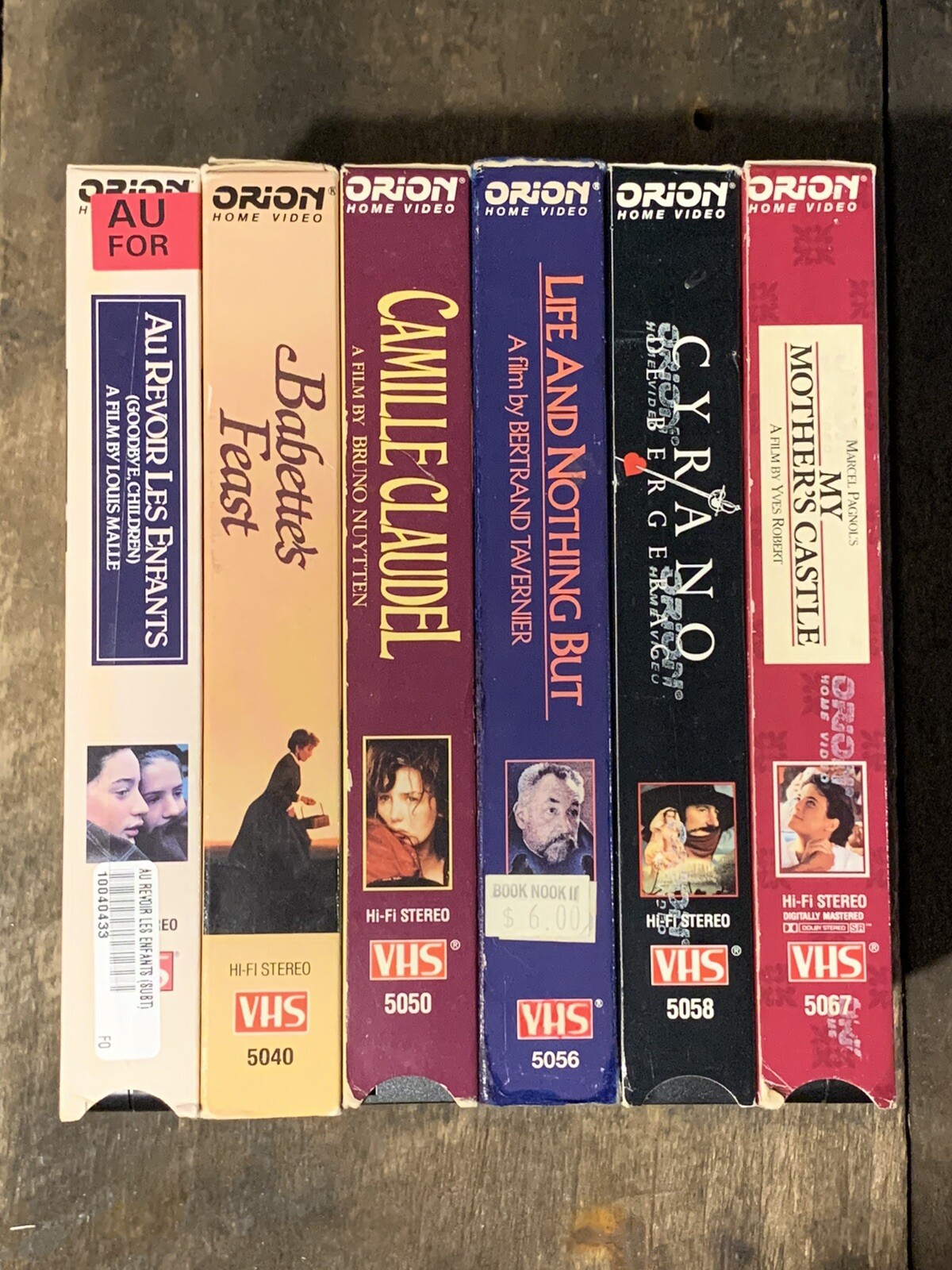 Orion Classics VHS Lot Of 6 | eBay