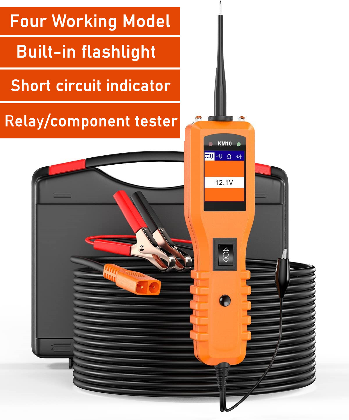 12V 24V Automotive Probe Circuit Tester Power Electrical System ...